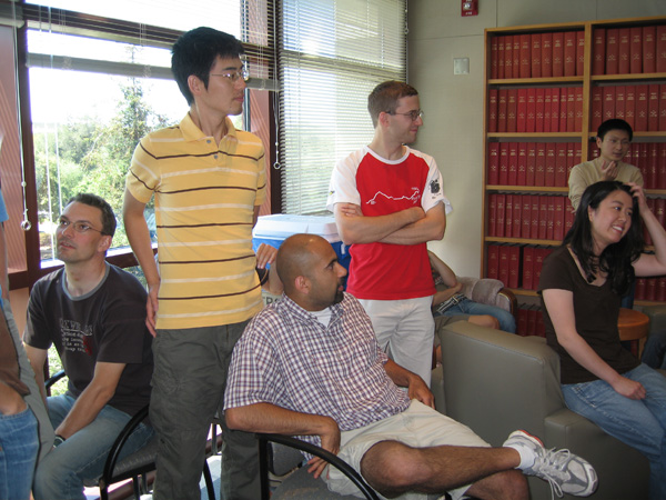 Professor Trost's Birthday - June 2007