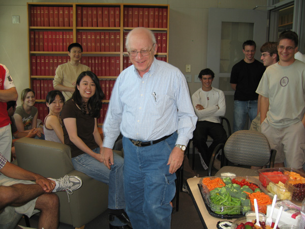 Professor Trost's Birthday - June 2007