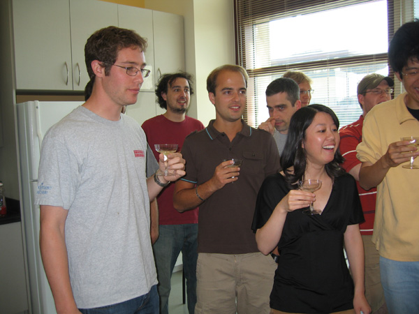 Professor Trost's Birthday - June 2008