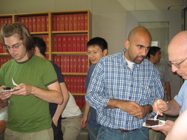 Professor Trost's Birthday - June 2008