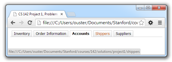 CS142 Project #1