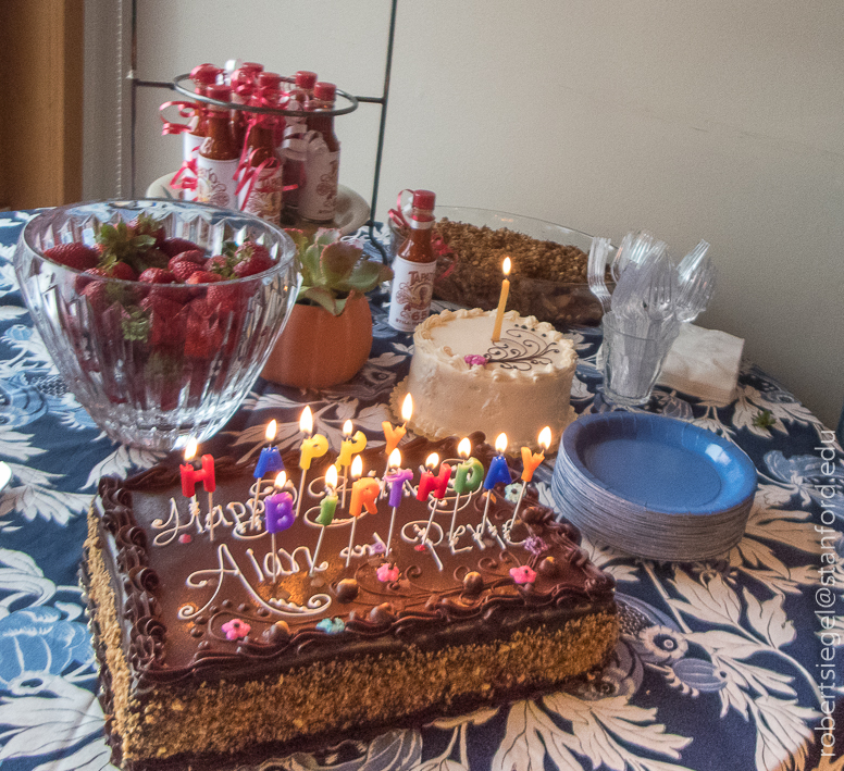 Alan's 65th birthday party - October 18, 2016