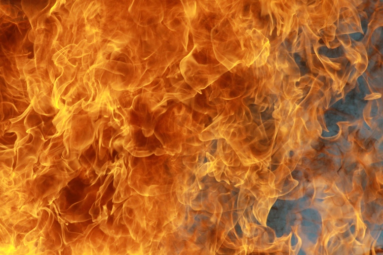 Fire and smoke